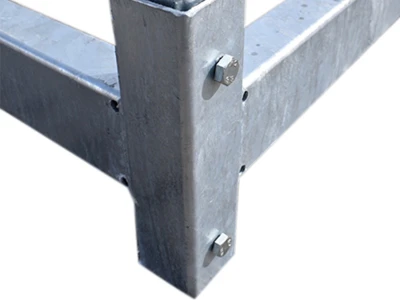 Irridelta buizenrek verzinkt licht model | Irridelta.nl